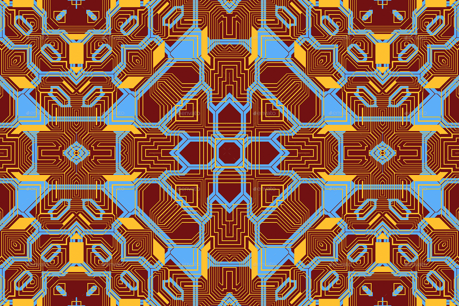 10 Techno Pattern Backgrounds by TexturesStore | 3DOcean